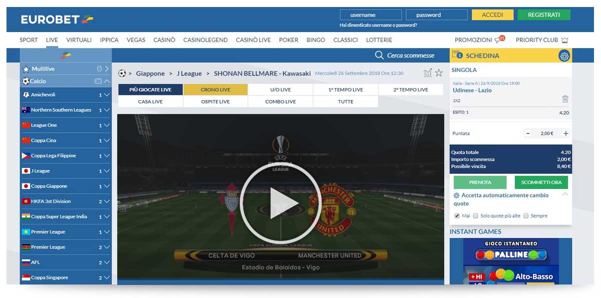 Eurobet recensione 2024 » Opinioni reali | Sicuro e affidabile?